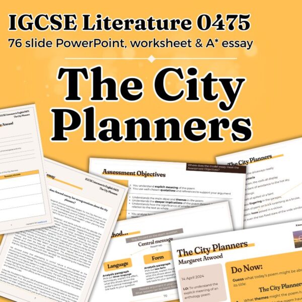 Free IGCSE English Teaching Resources - Taughtly